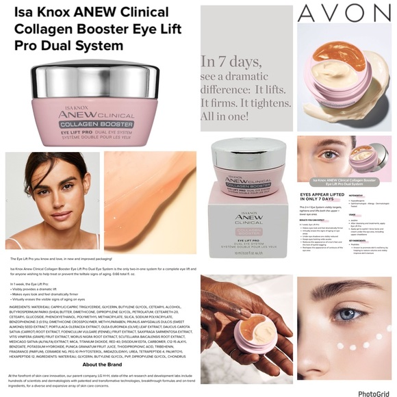 Avon | Makeup | Avon Anew Isa Knox Clinical Collagen Booster Eye Lift ...